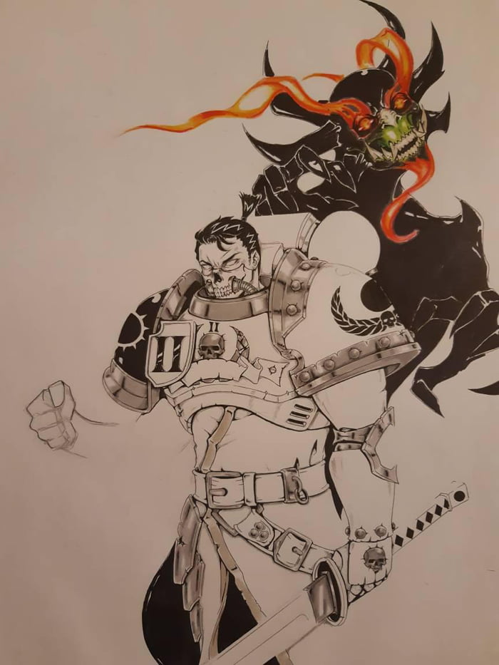 Samurai Jack in 40k style - 9GAG