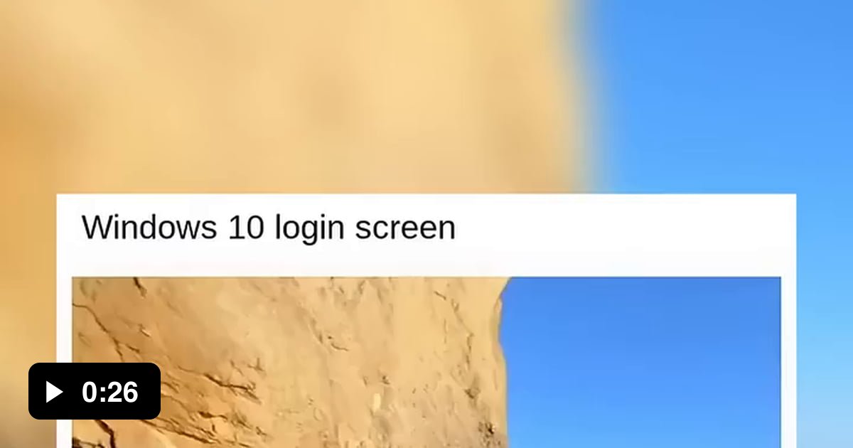 The cave of Windows 10 Lockscreen - 9GAG