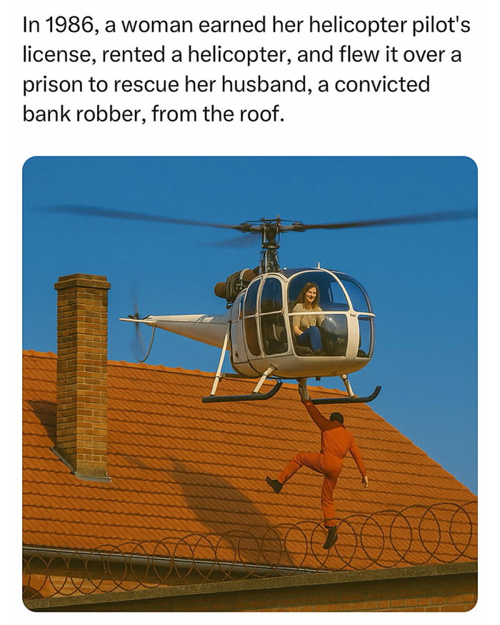 When love takes flight...literally - 9GAG