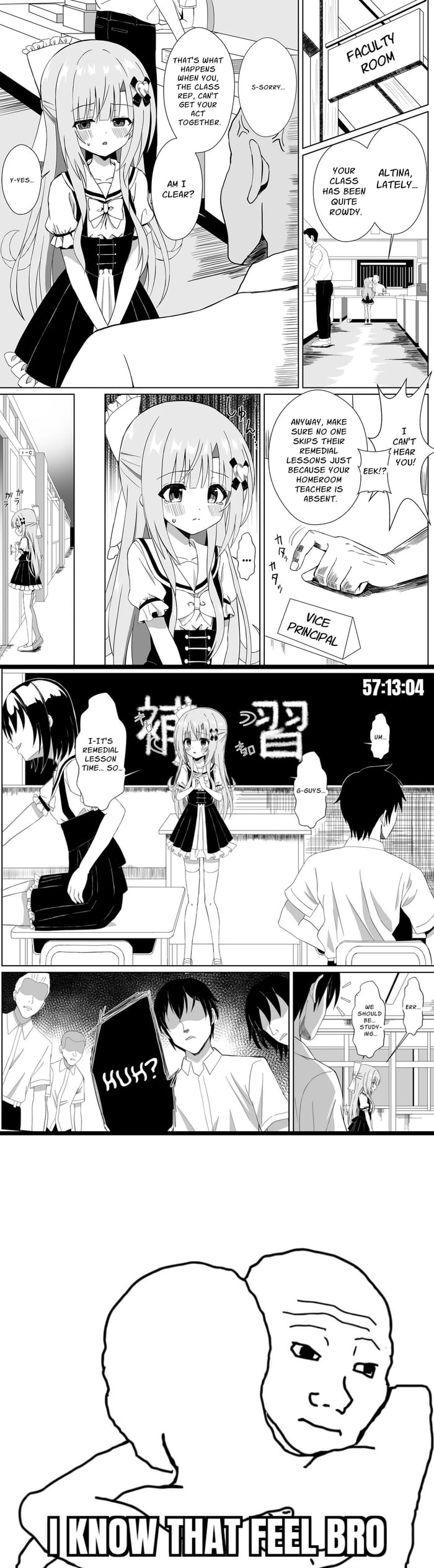 Ikr. Nothing good come out from being a class representative irl. - 9GAG