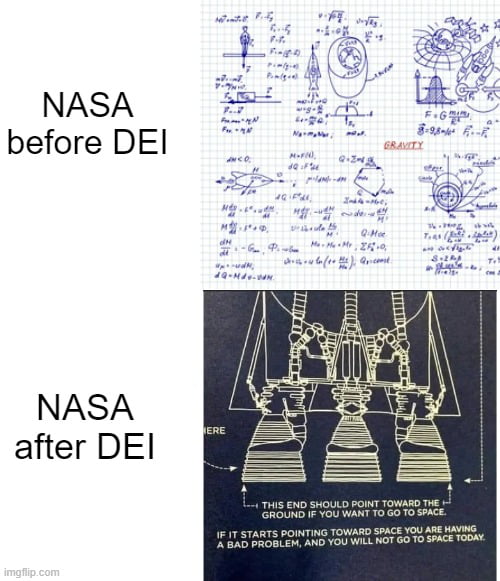 Reject DEI, Embrace Success - 9GAG