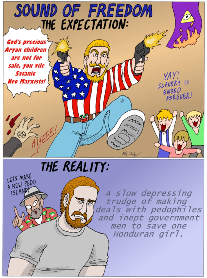 Sound of Freedom, the expectations - 9GAG