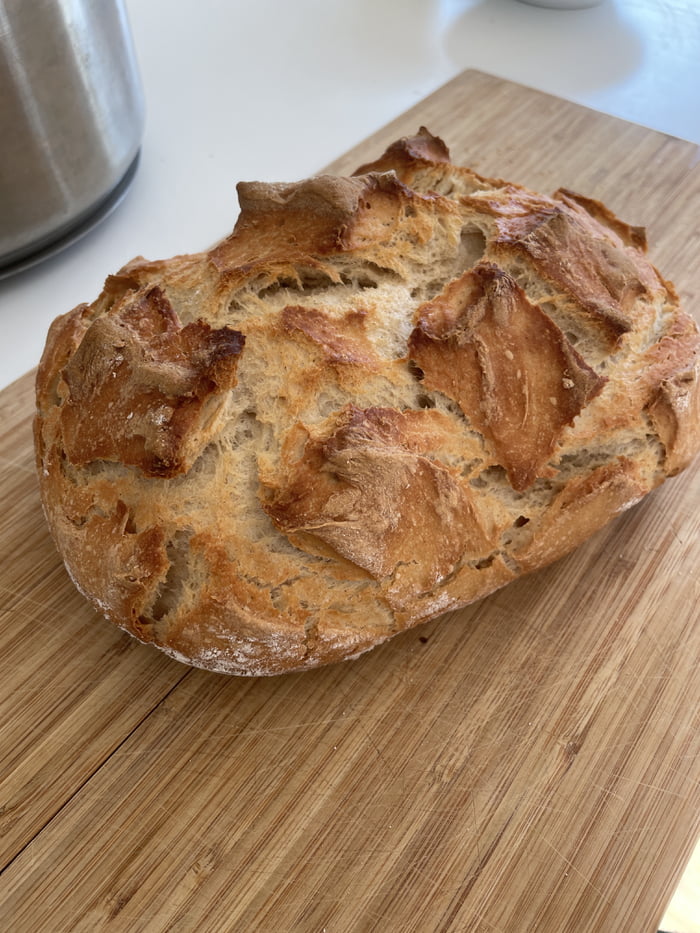 Tried making bread the first time. What do you guys think? - 9GAG