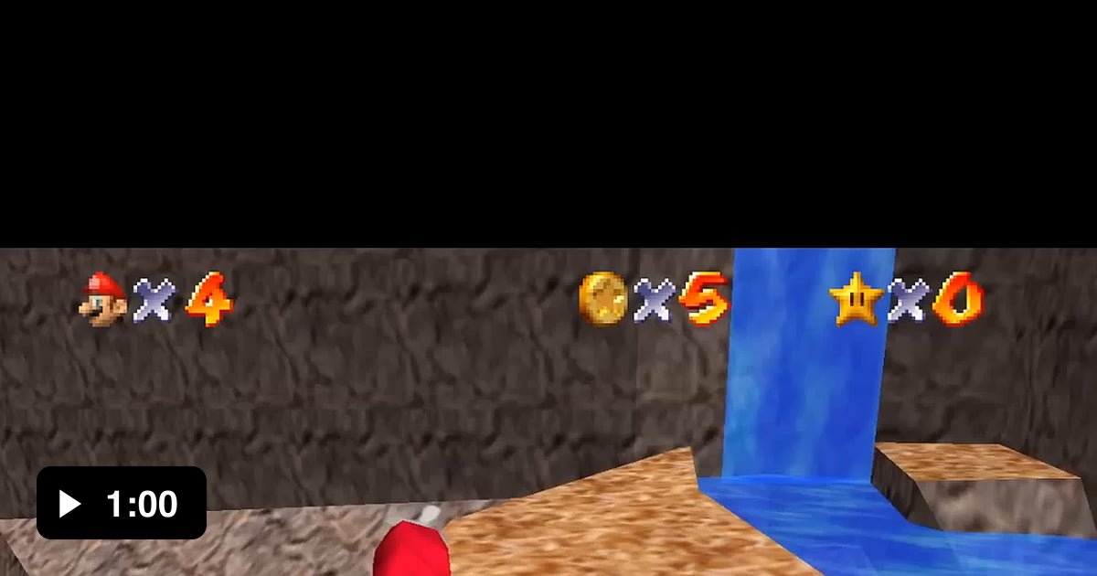 Mario 64 bug - 9GAG