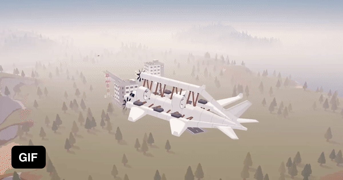 I've been working on a plane building game for the past 2 years, today ...