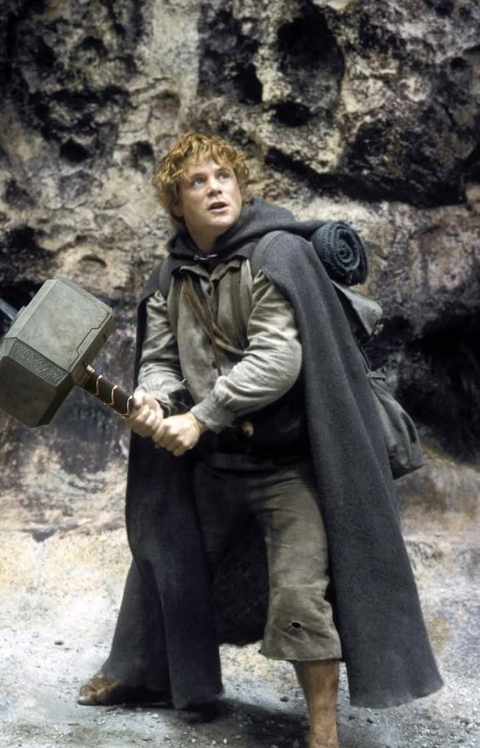 Imma say it. If Sam got isekai'd into Marvel, he would be the next Thor ...