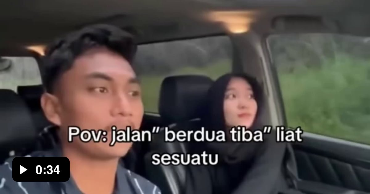 POV jalan sekeluarga naik mobil pick up, tiba2 diajak masuk mobil sama mas-mas kumis tipis dan ...