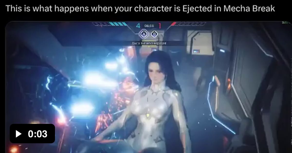 Mecha break animation - 9GAG