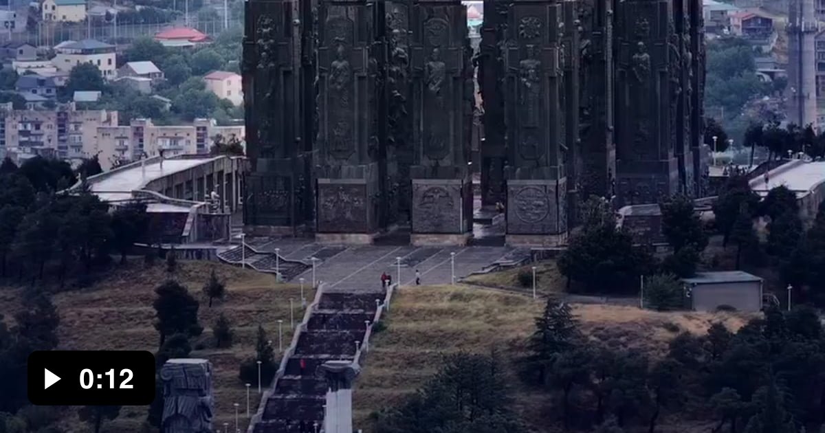 Monument Chronicle of Georgia Tbilisi, Georgia - 9GAG