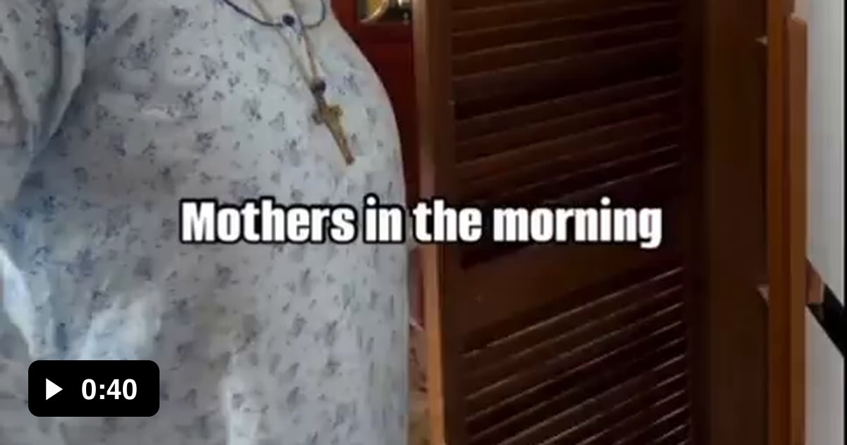 Childhood flashbacks! Is this a universal mom thing? 😂 - 9GAG
