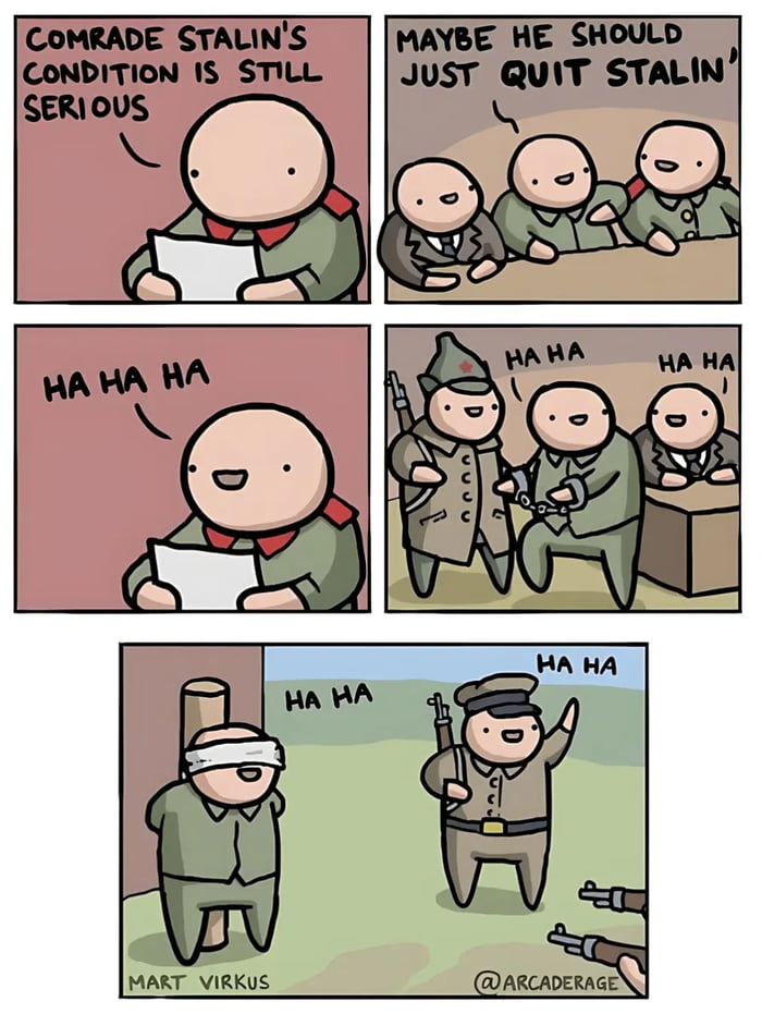 Very funny, comrade, now face the wall - 9GAG
