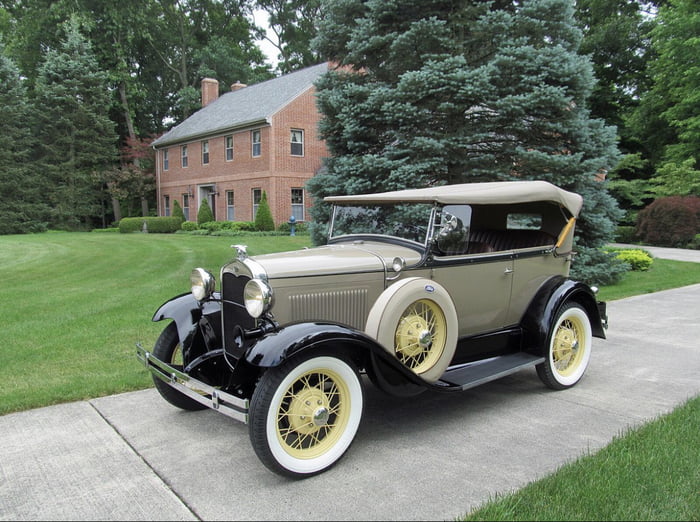 1931 Ford Model A Deluxe Two Door Phaeton Convertible - 9GAG
