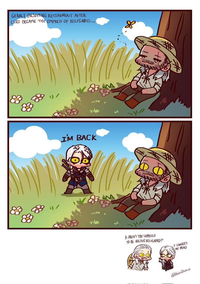 How it feels like to watch the Witcher 4 trailer after Empress Ciri ending: - 9GAG