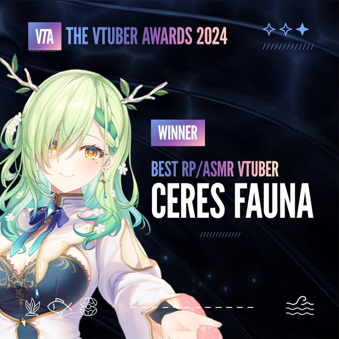 FAUNA SWEEP!!! Fauna wins Best RP/ASMR VTuber! - 9GAG