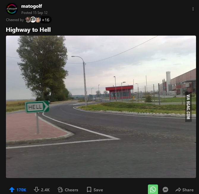 The most up voted post in 9gag and op is still replying, what a legend - 9GAG