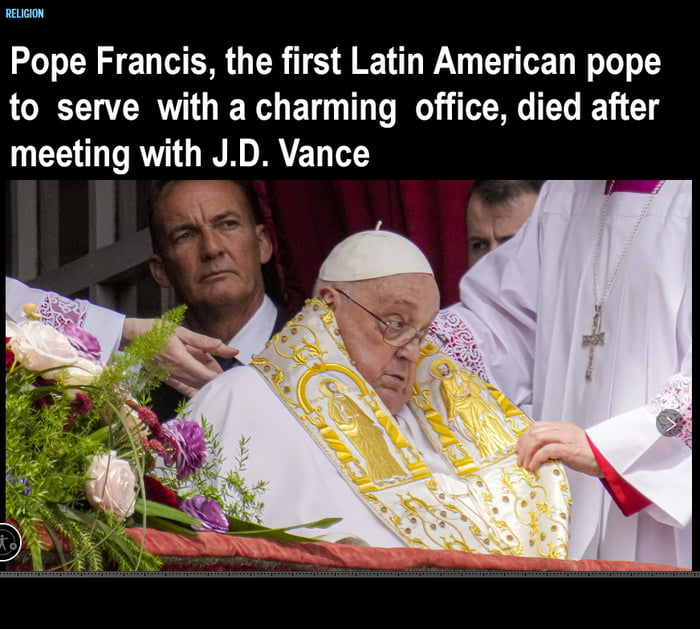 Poor Pope - 9GAG