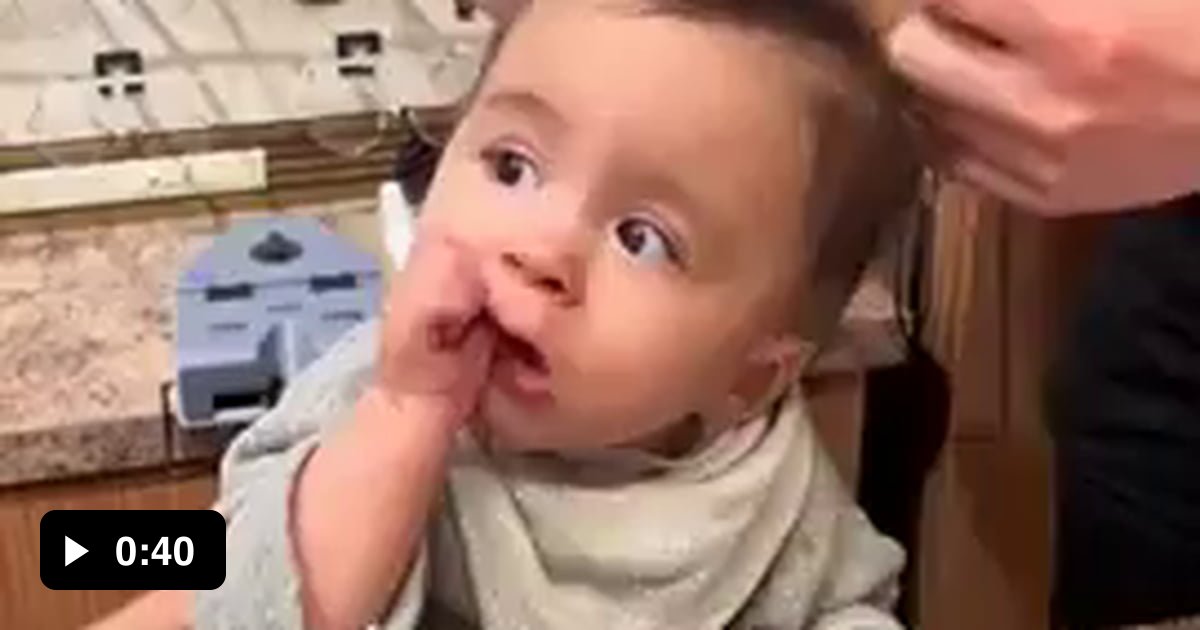 Baby gets his first glasses and sees clearly (The right prescription ...