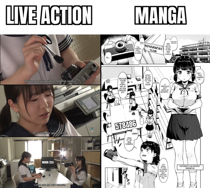 Old and new camera in 2 difference media - 9GAG
