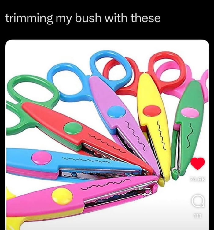 The only way to get those perfectly wavy edges - 9GAG