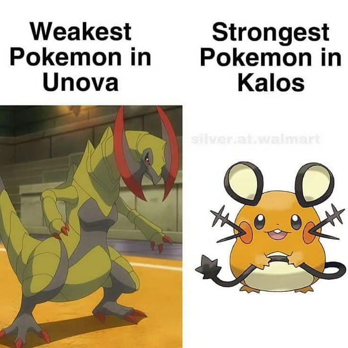 Pokemon power levels across regions can be confusing sometimes - 9GAG