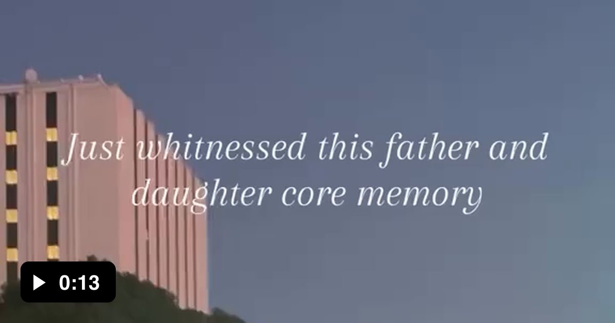 Just witnessed this beautiful core memory being made - 9GAG