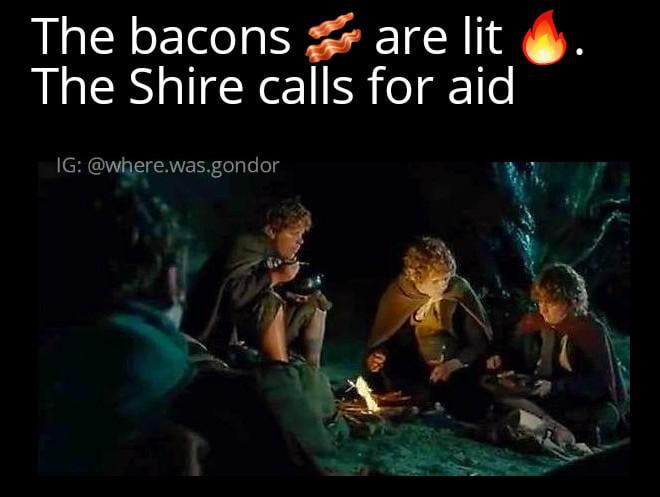 Second breakfast calls for aid - 9GAG