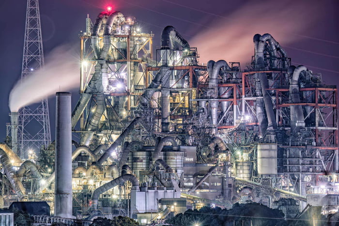 UBE Mitsubishi Cement Factory In Kyushu, Japan - 9GAG
