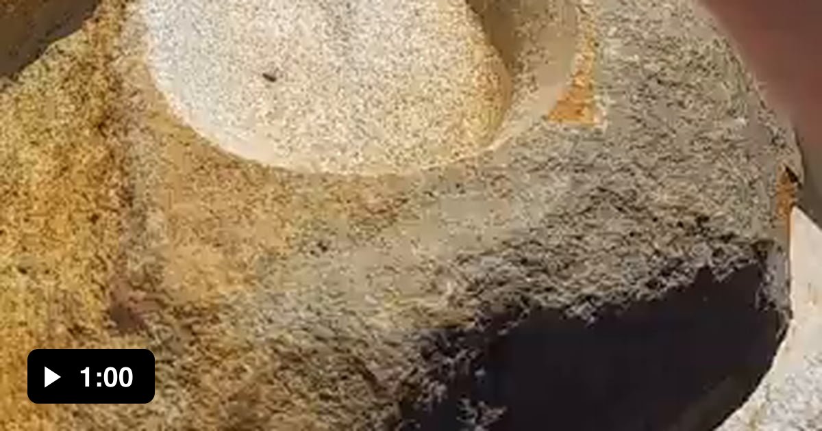 Marble Maze in a Large Rock - 9GAG