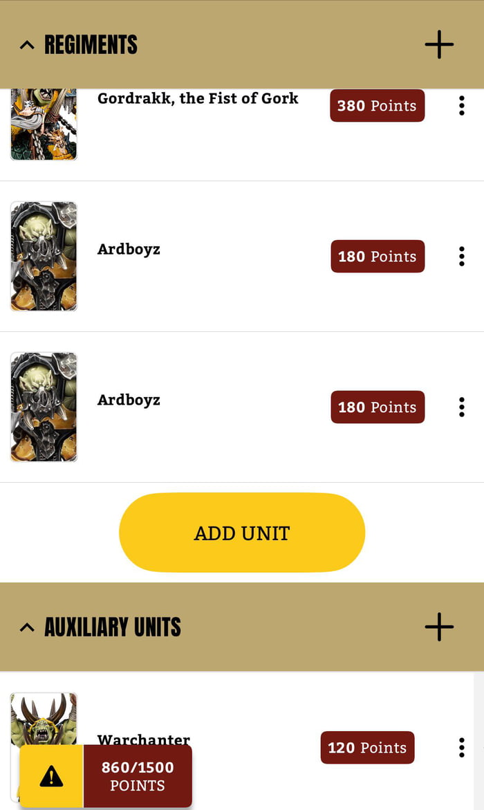 Looking to build a 1500 points army! Any recommendations on adds based ...