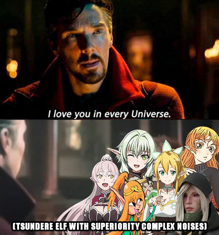 Nobody has ever cooked harder than the folks that created the first Tsundere elf trope - 9GAG