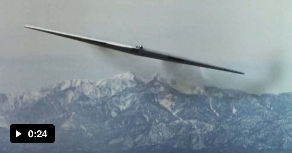 The YB-49, an American flying-wing by Northrop (later built the B2 ...