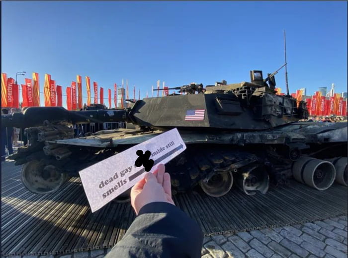 Another Abrams roasted ukraine will fall soon. - 9GAG
