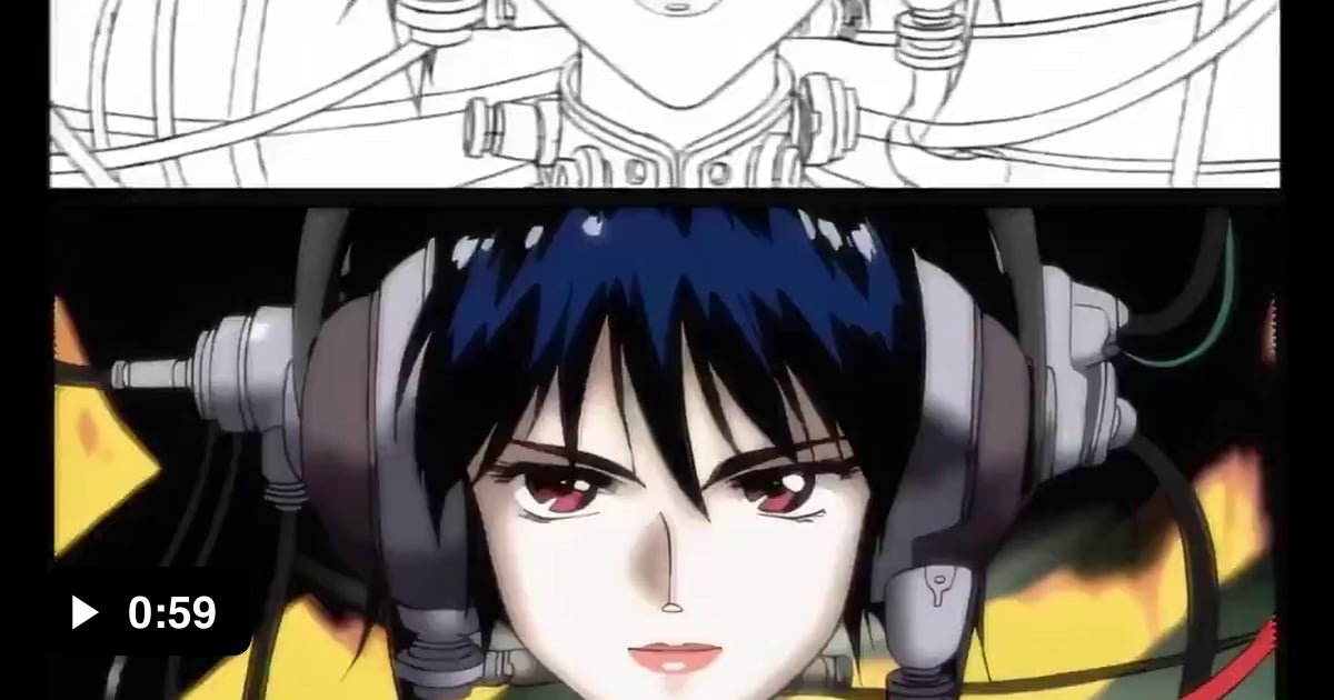 Ghost In The Shell" Playstation game opening (1997) - 9GAG