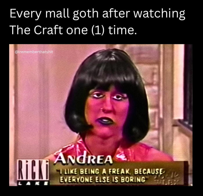 My personality after watching The Craft one time: - 9GAG