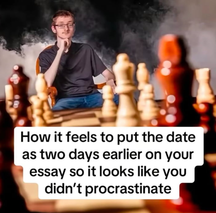 Mastering the art of last-minute genius. - 9GAG