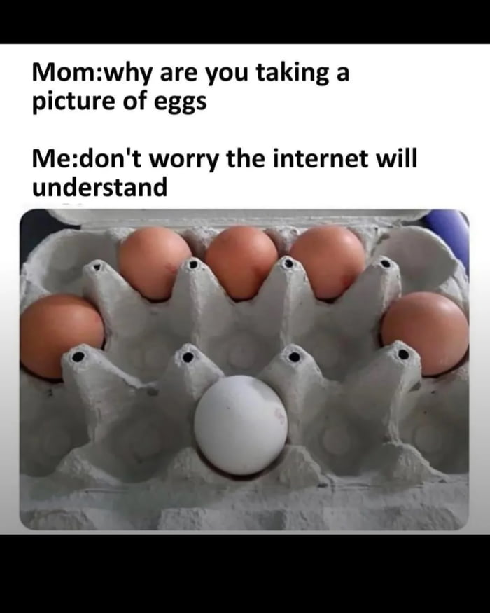 The internet understands this egg arrangement. - 9GAG