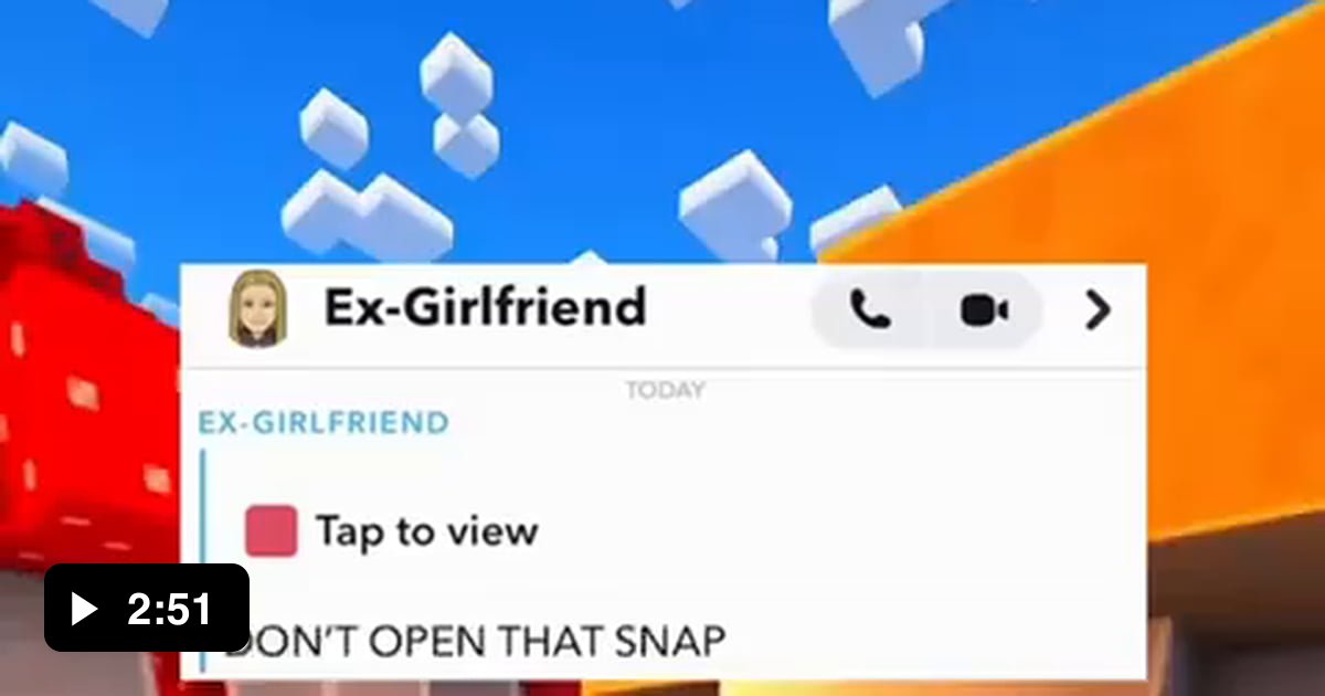DON'T OPEN THAT SNAP! - 9GAG