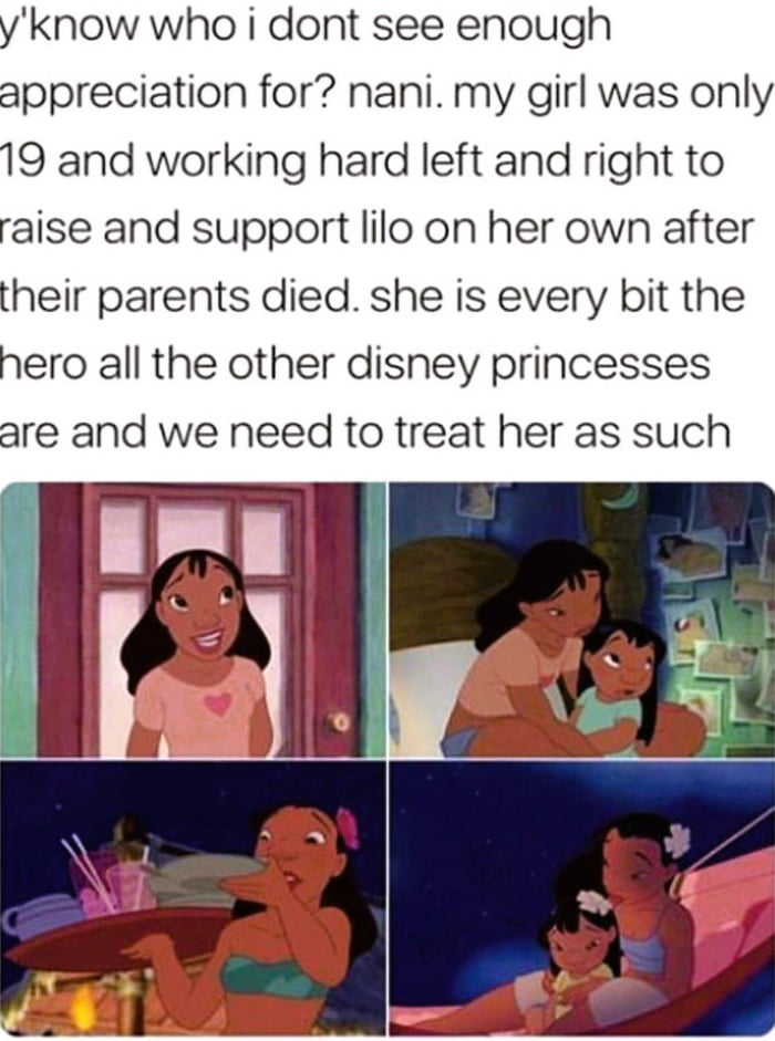Nani = a true princess - 9GAG