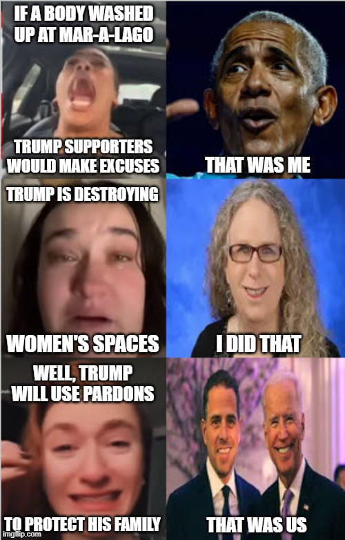 It's not even a challenge anymore. You just point out reality and watch ...