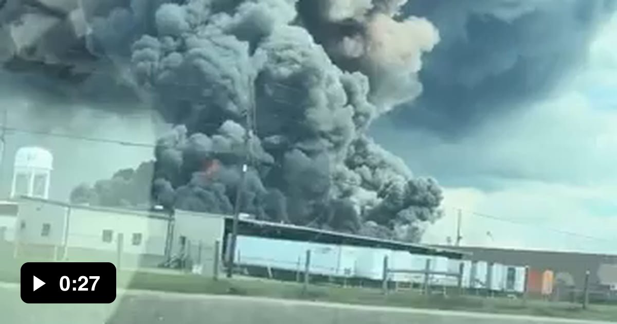 09.29.2024 BioLab Chemical Fire in Georgia, USA - 9GAG