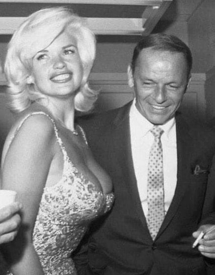 Jayne Mansfield and Frank Sinatra, 1960s - 9GAG