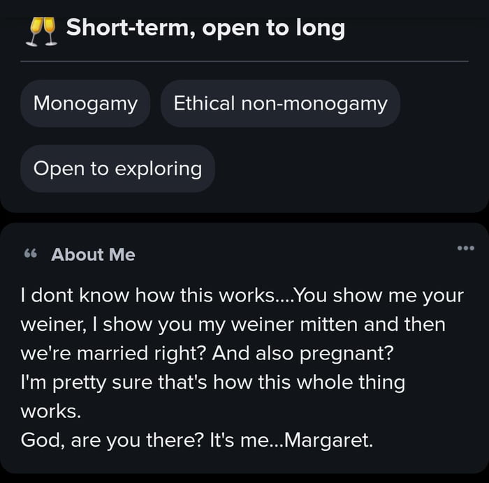 The most hilarious bio I've seen - 9GAG