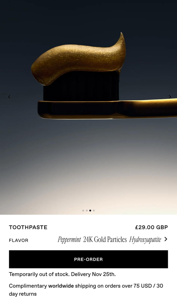24k gold toothpaste endorsed by DJ Khalid - 9GAG