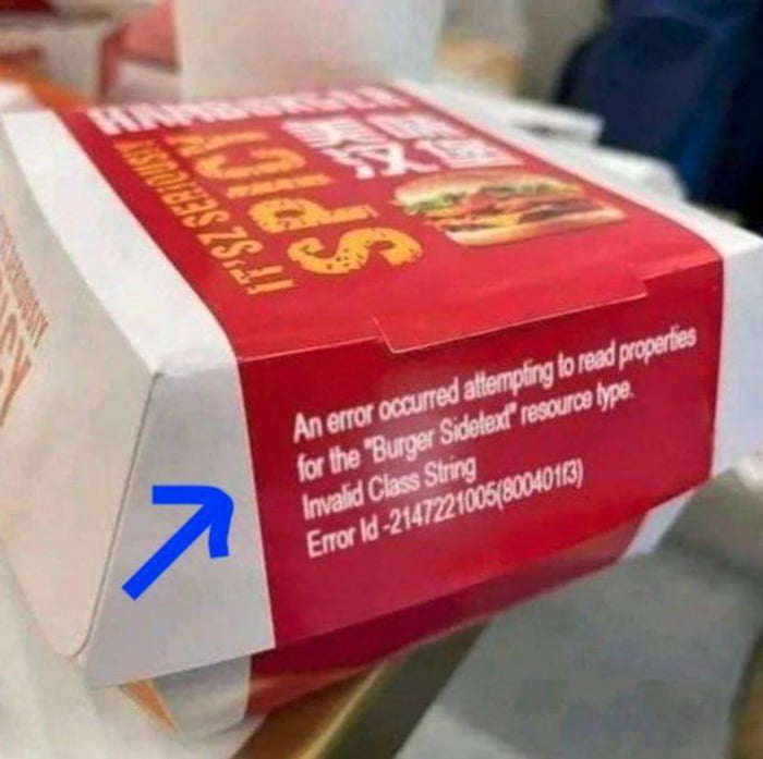 BugMac text error - 9GAG