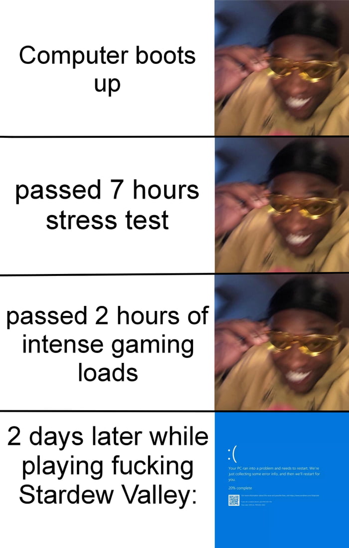 A summary of the overclocking experience: - 9GAG