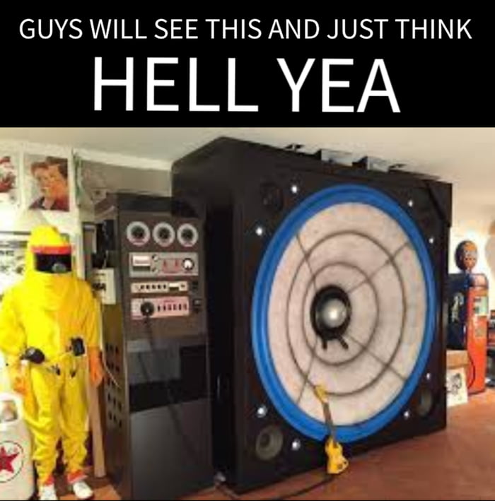 Don't hook up to the amplifier - 9GAG
