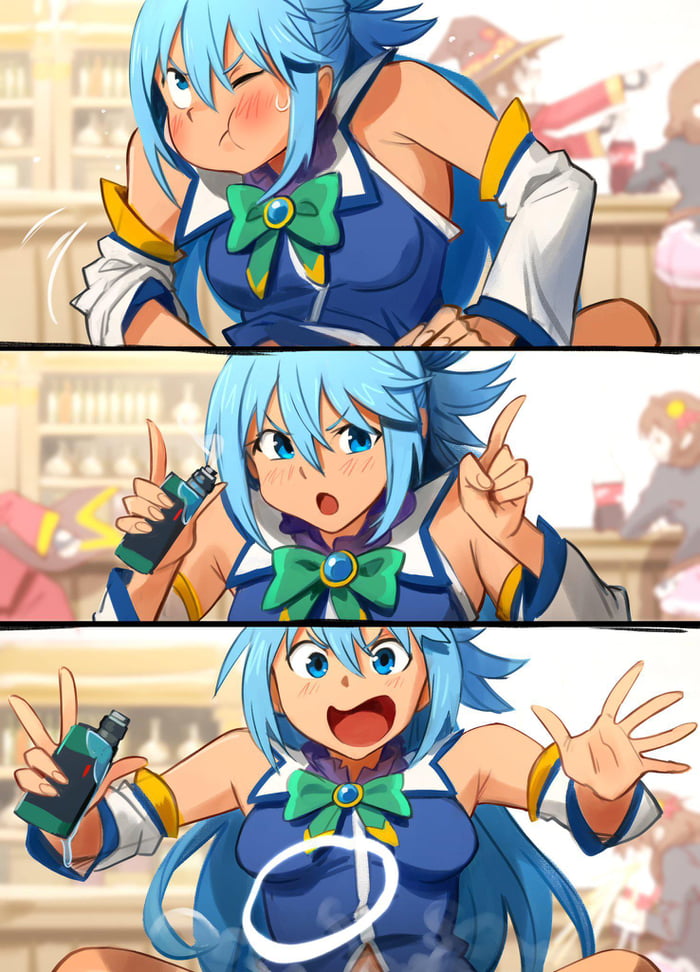 Aqua’s party tricks - 9GAG