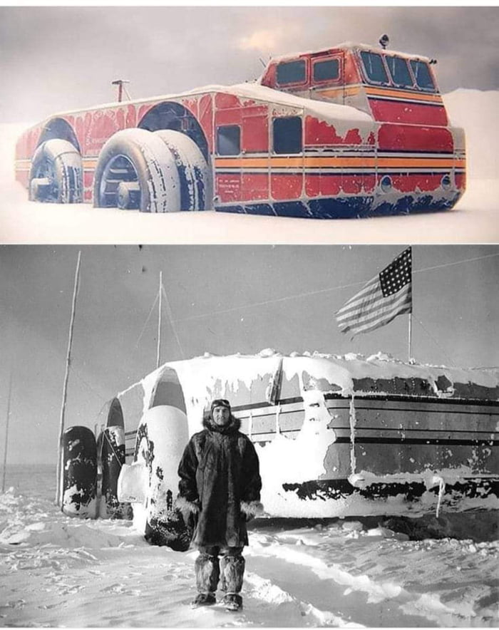 The 1939 Antarctic Snow Cruiser was a massive vehicle designed and ...