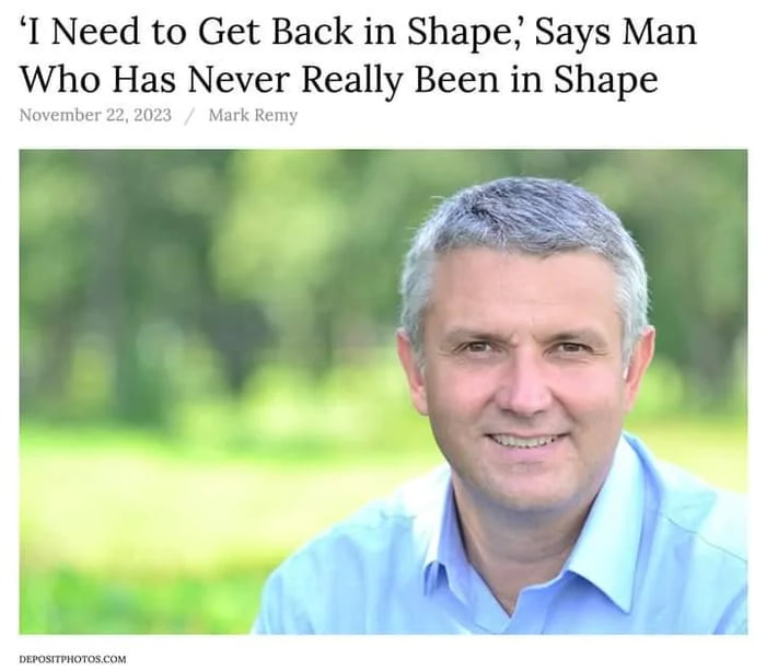 I need to get back in shape - 9GAG