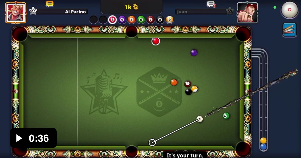 8 Ball Pool: 9 ball. Spectacular victory. - 9GAG